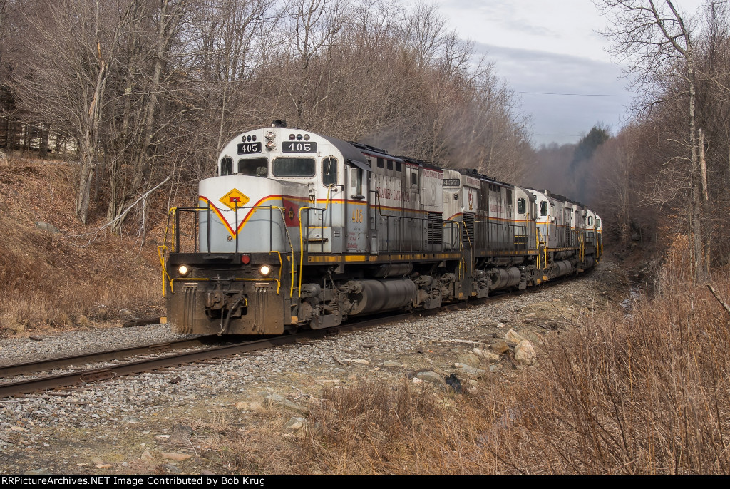 Delaware Lackawanna train symbol PT-98 at Lehigh Summit